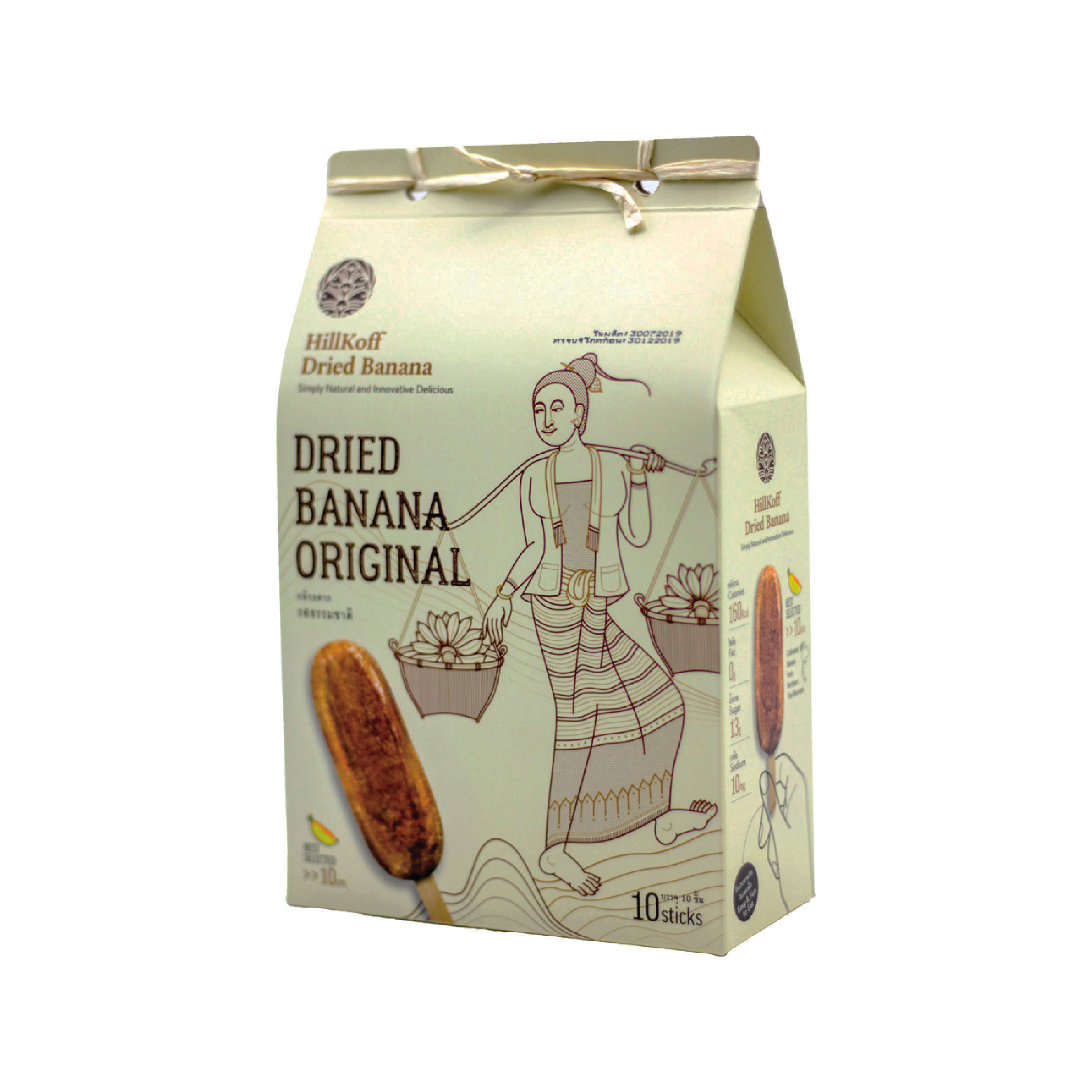 Solar Dried Banana Dipped Original – Thai Forest Food